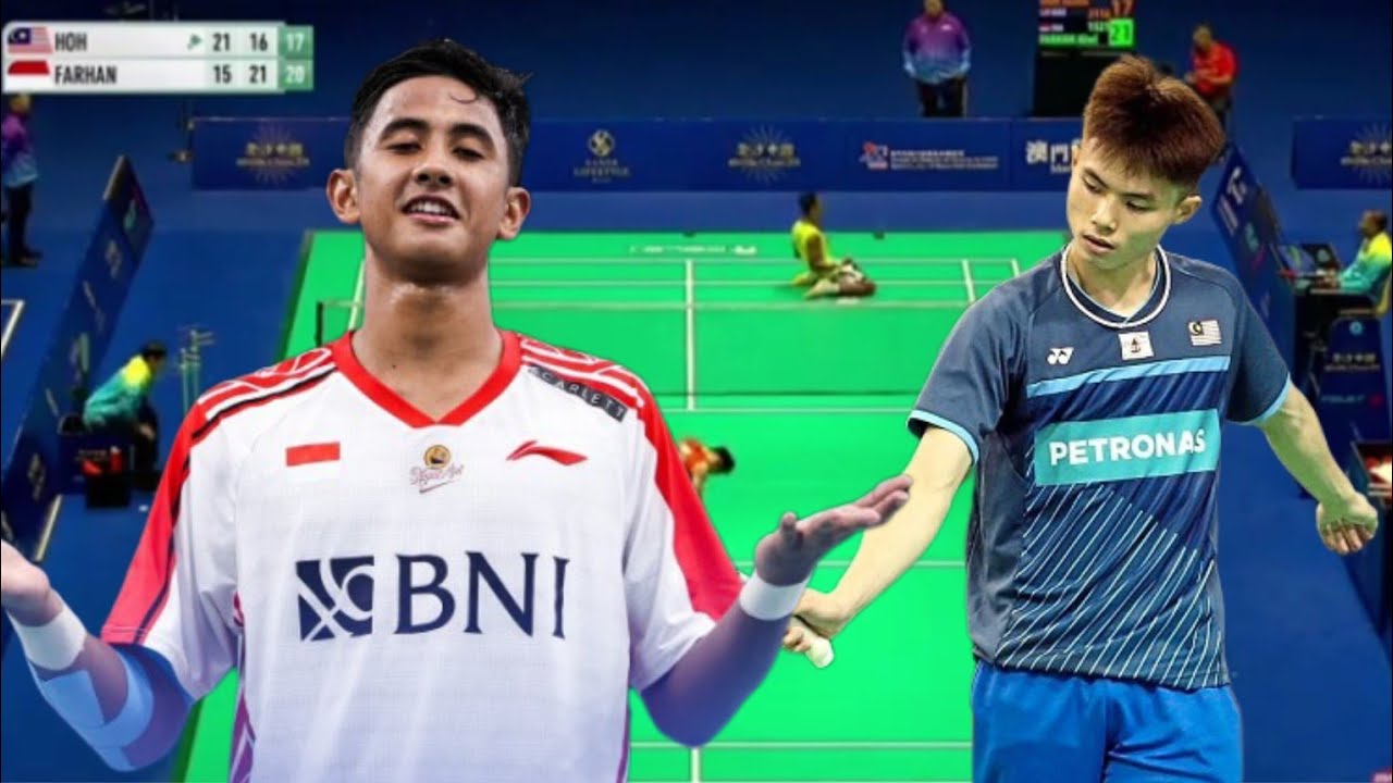 Alwi Farhan (INA) VS Justin Hoh (MAS) MACAU OPEN 2024 BADMINTON - YouTube
