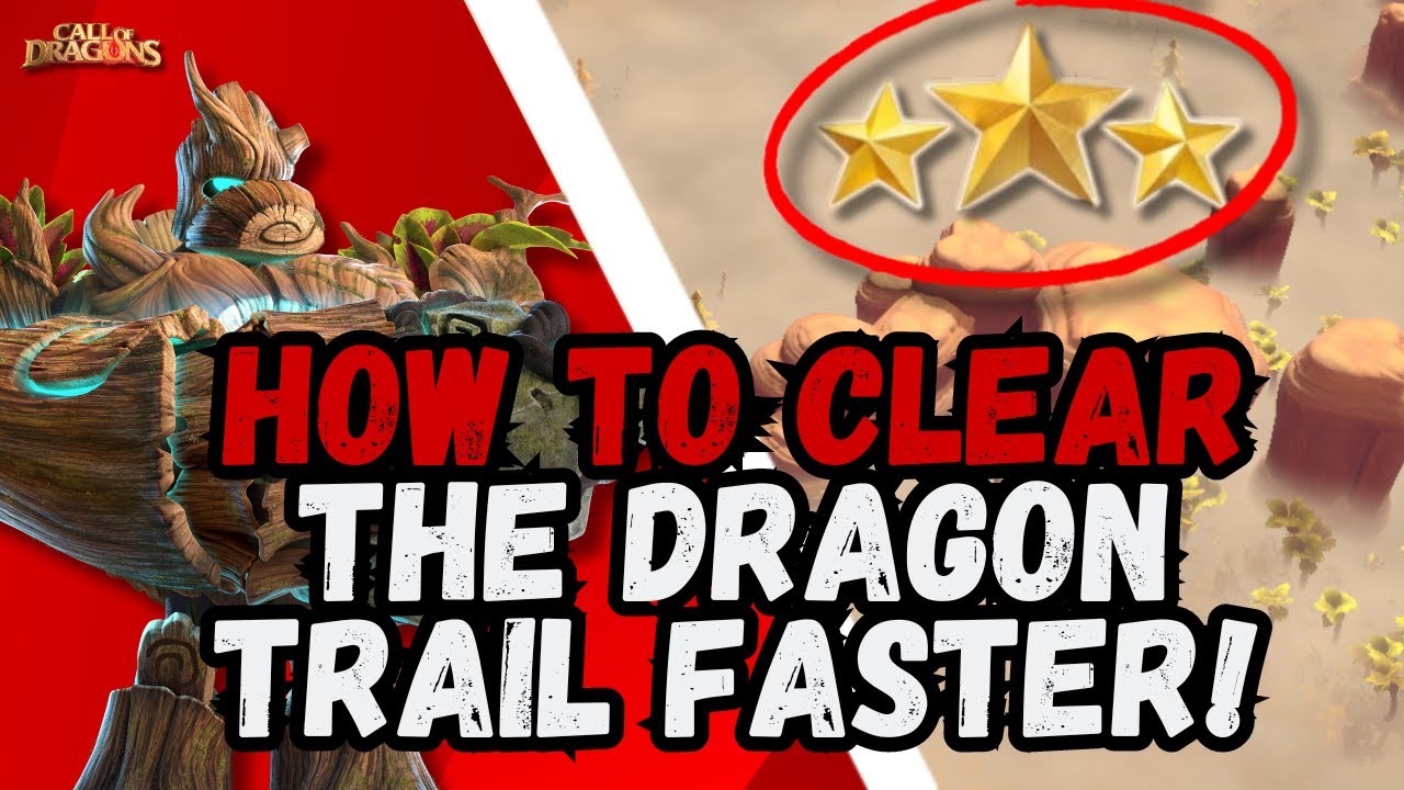 How To Clear The Dragon Trail Faster! | Tips and Tricks! | Call of ...