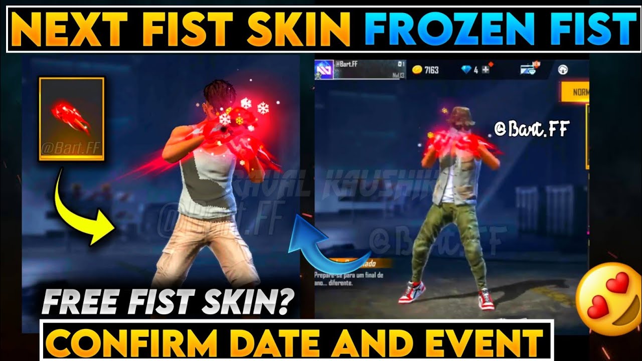 NEW FIST SKIN FREE FIRE|NEXT FIST SKIN FREE FIRE|NEW FIST SKIN|FROZEN ...
