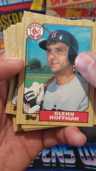 1987 Topps Baseball Cards Wax Pack Opening #baseballcards #junkwax 