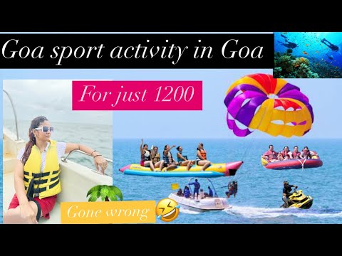 Goa का Most Fun Water Activity Package सिर्फ ₹1200 में | Baga Beach ...