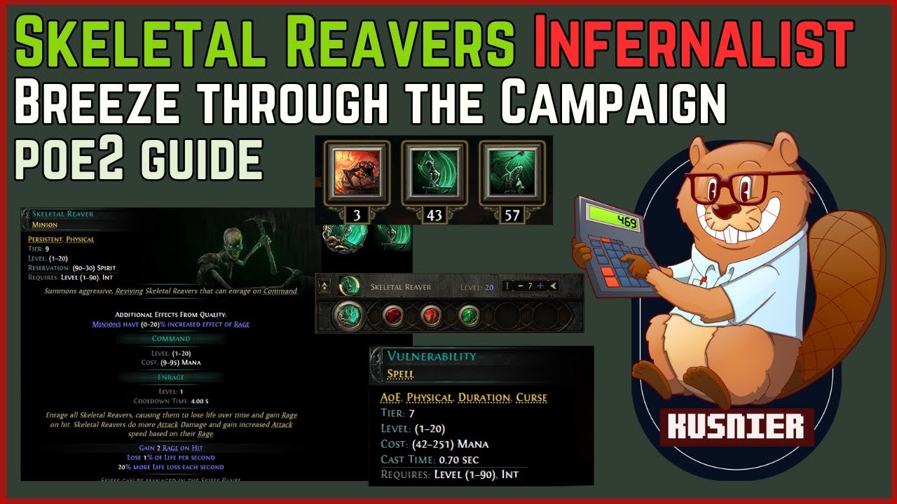 Breeze through the Campaign – Skeletal Reavers Infernalist Minions ...