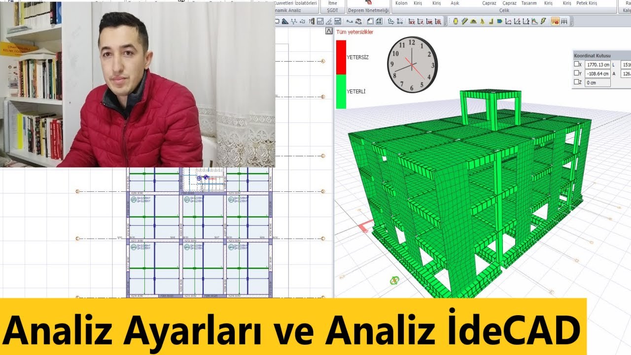Analiz Ayarları ve Analiz İdecad l 5. BÖLÜM - YouTube
