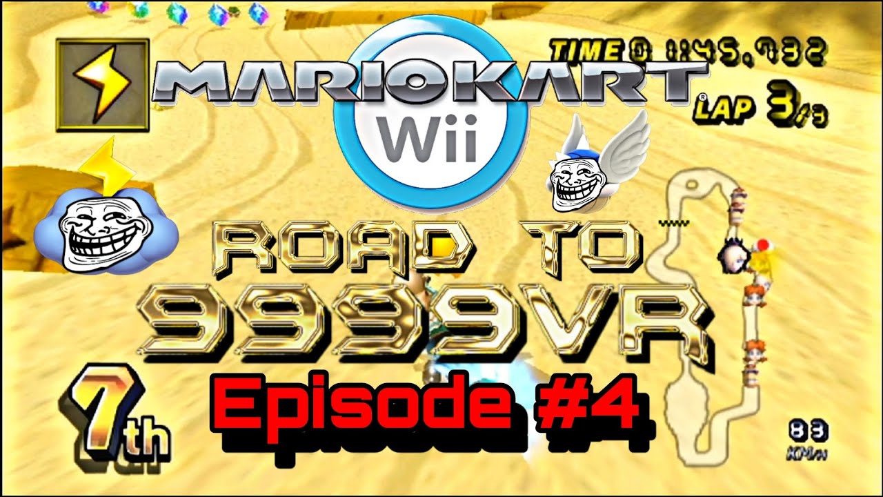 Road To 9999vr Episode 4: 8000vr Range already?! - Mario Kart Wii - YouTube