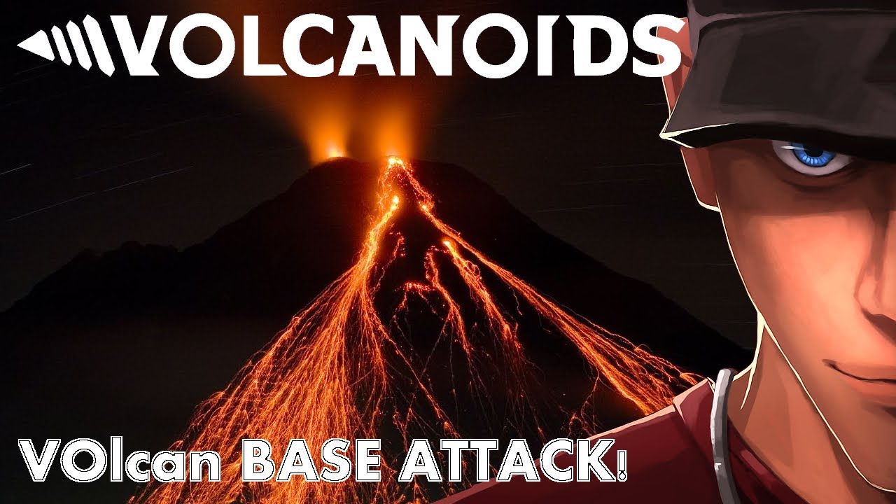 Volcanoids Early Access Part 4 - Attacking the Volcano base! | Let's ...