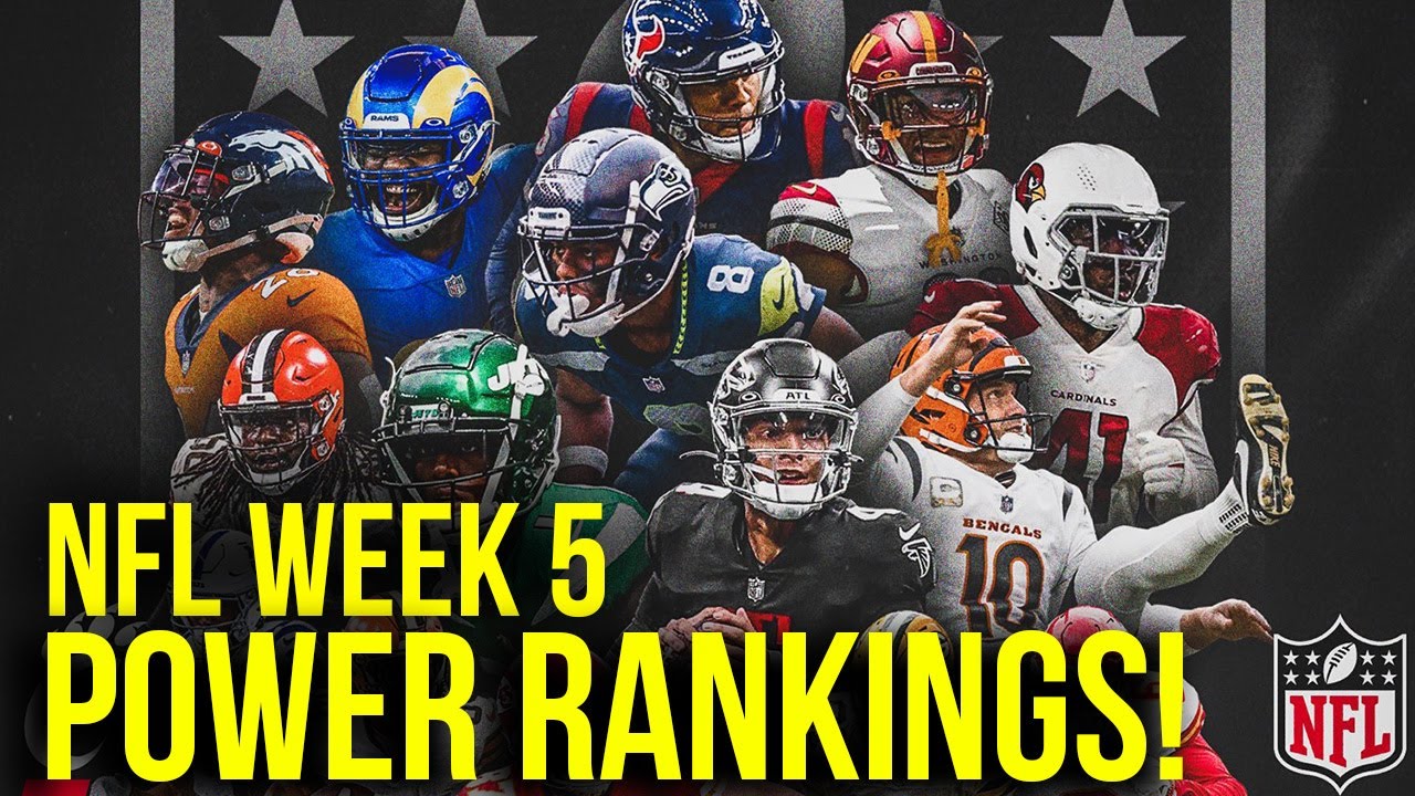 NFL WEEK 5 POWER RANKINGS: WINTER IS COMING! - YouTube