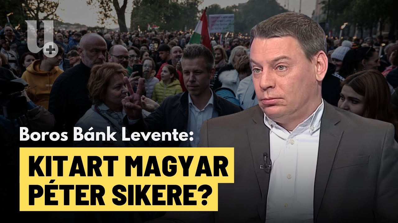 Meglepő számok: a vártnál jobban áll Magyar Péter? - Boros Bánk Levente - YouTube