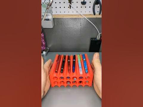 3d Print Stackable Fountain Pen Trays - YouTube