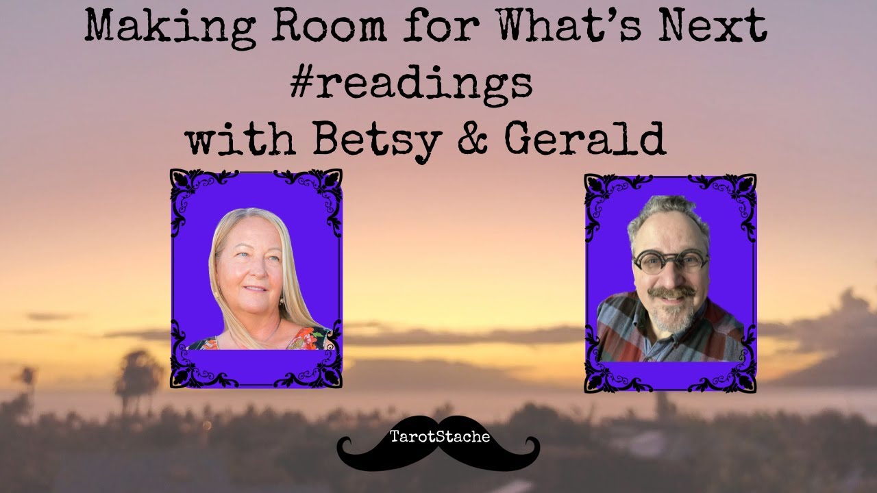 MAKING ROOM FOR WHAT'S NEXT #readings with @Medium Betsy Palmer ...
