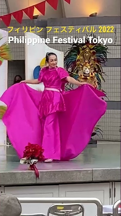 Philippine Festival Tokyo 2022 Cultural fashion show フィリピンフェスティバル #shorts - YouTube