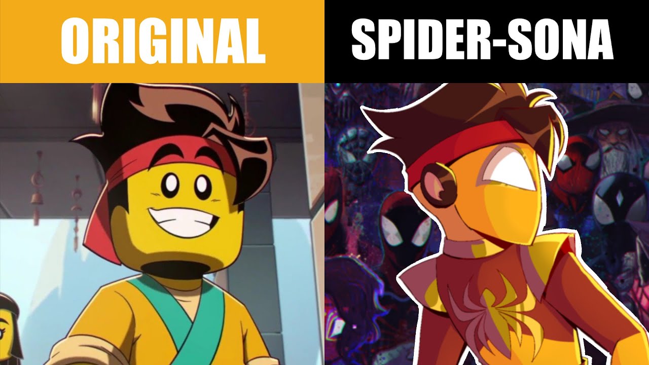 Turning LEGO MONKIE KID Characters into Spider-People - YouTube