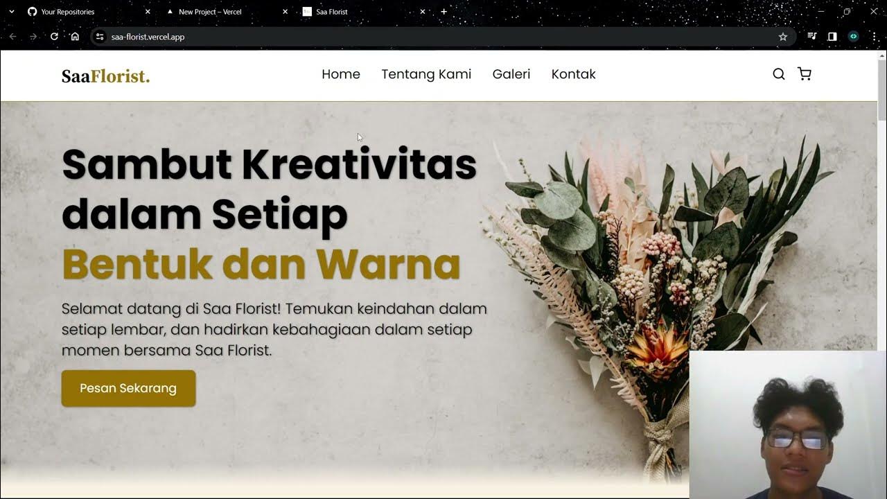 Tutorial Hosting Project Website HTML, CSS dan JS Menggunakan Vercel dan GitHub - YouTube