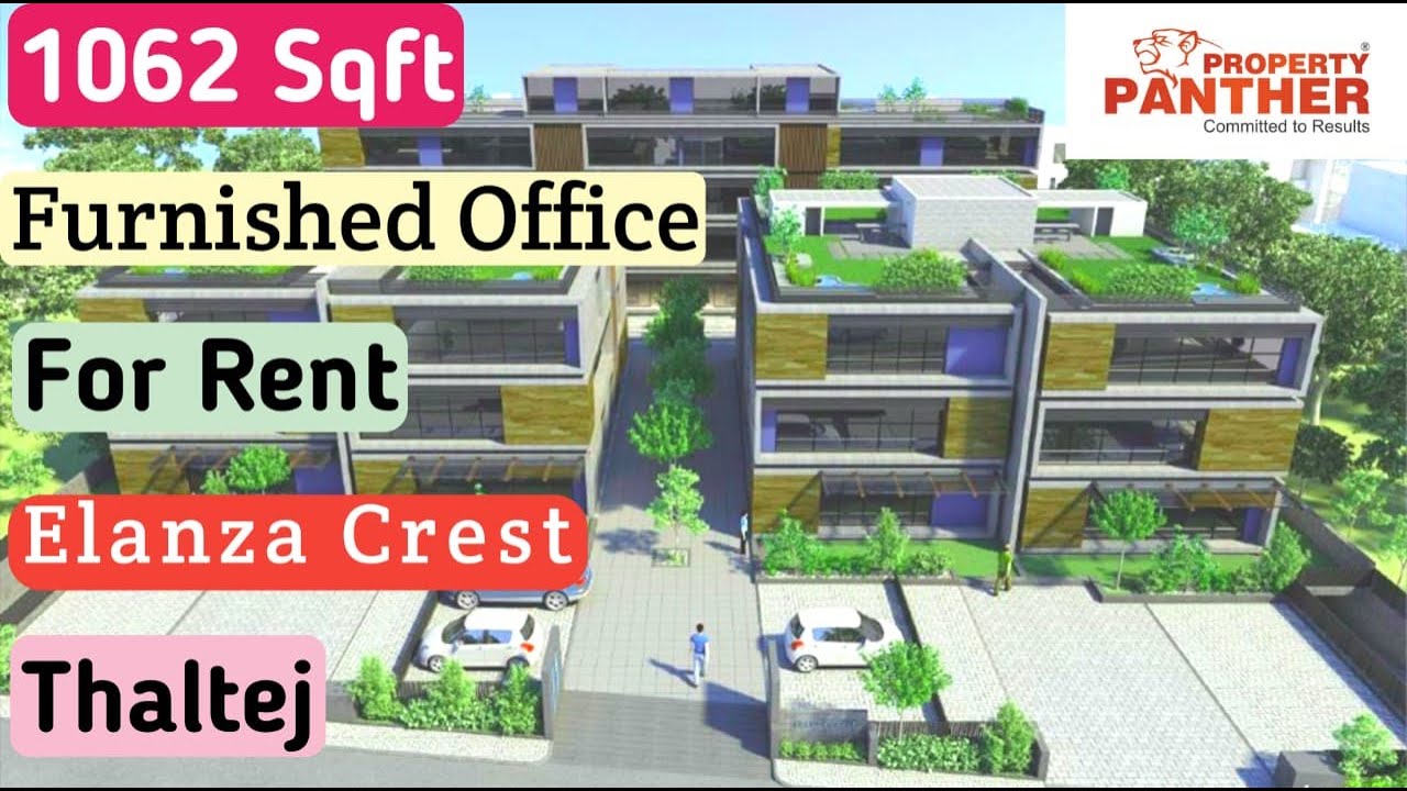 Office For Rent In Elanza Crest Thaltej, Ahmedabad - YouTube