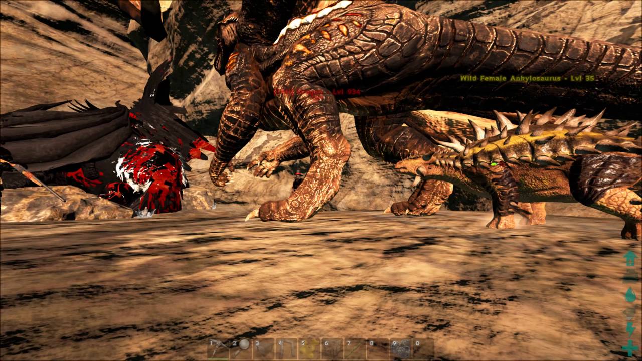 Warden Boss Fight - Ark Survival Evolved - Warden of the Mountain Giant ...