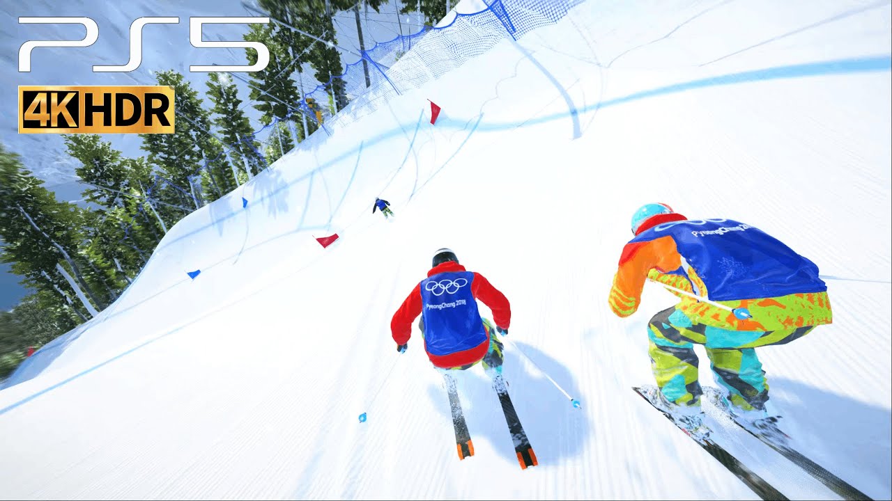 (PS5) Short Skiing Race Gameplay with Ultra Realistic Graphics | STEEP ...