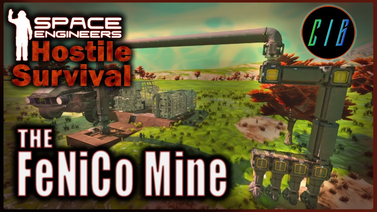 Mining Alien Ores! : Space Engineers : Hostile Survival E5 - YouTube