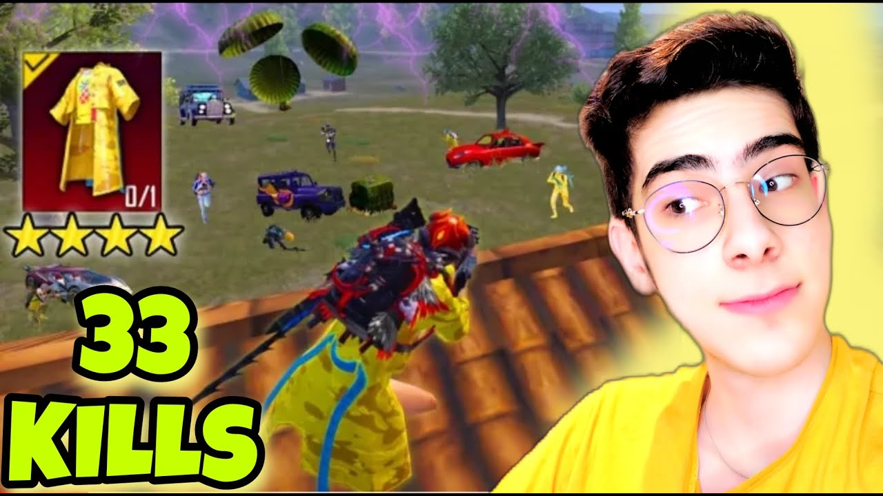 33 KILLS 😈 MY NEW SEASON KILL RECORD w/ FULL LEGENDARY SKILL🔥 SAMSUNG ...