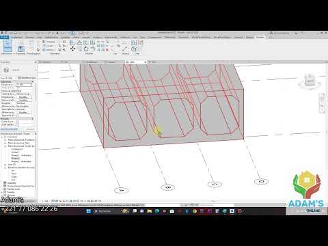 MODELISATION ET FERRAILLAGE D'UN DALOT - YouTube