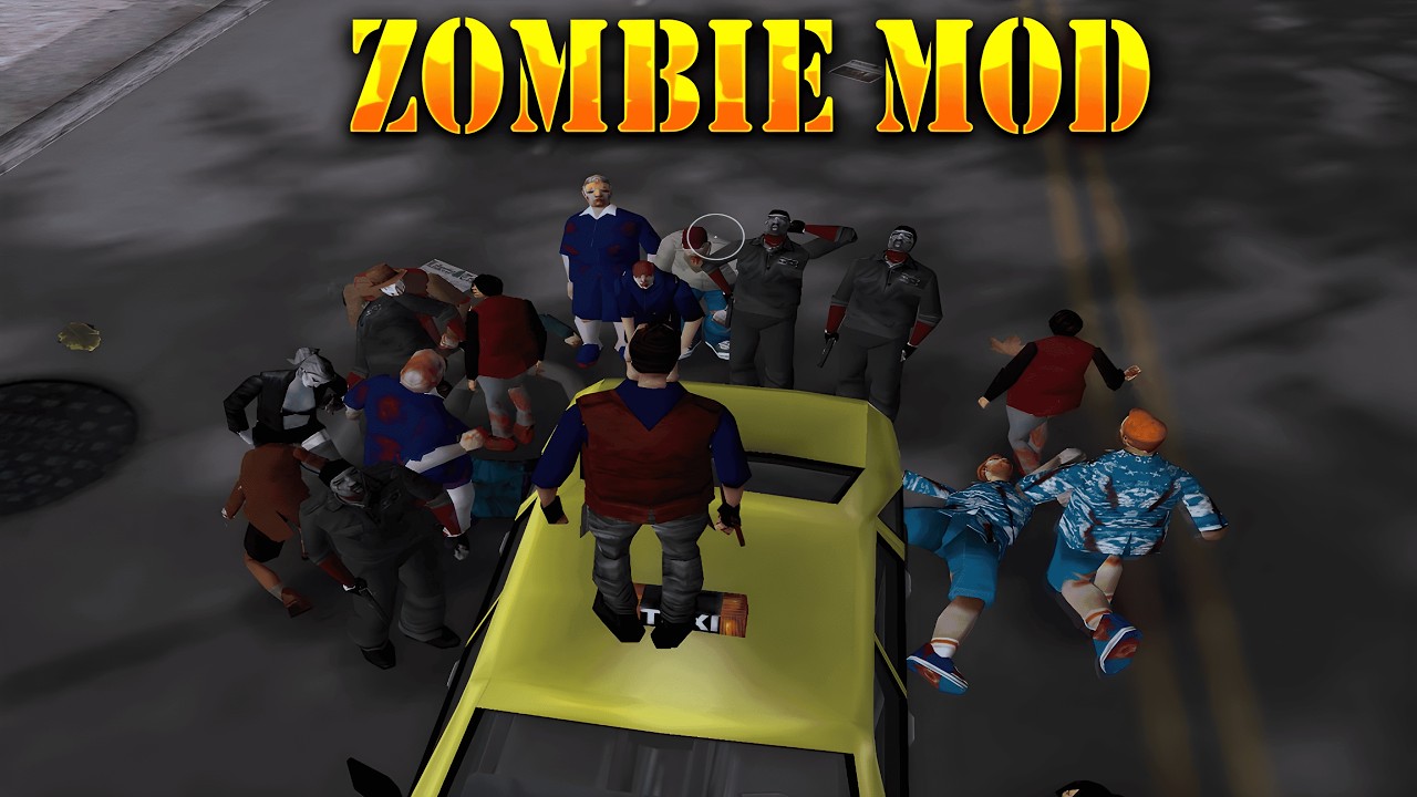 GTA 3 Zombie MOD 2 - Gameplay - YouTube