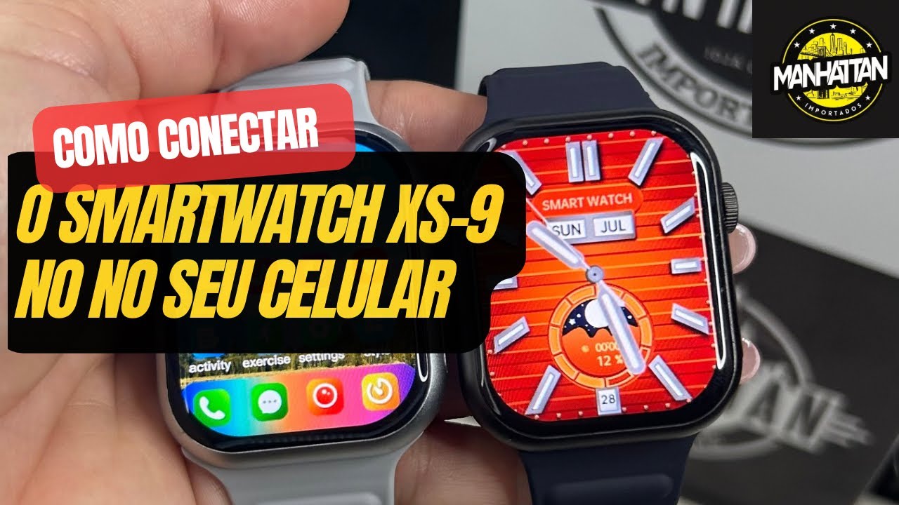 Como Conectar o Smartwatch XS-9 no seu celular - YouTube