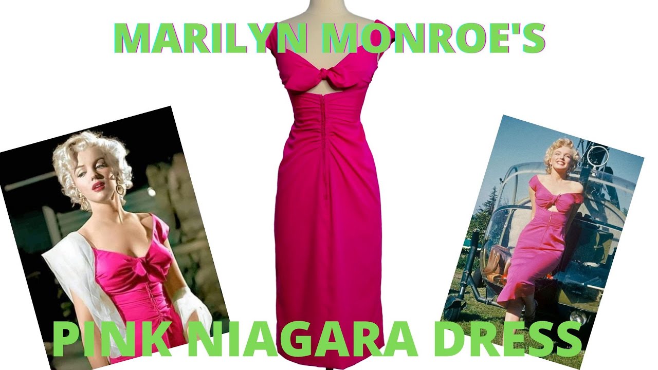 Marilyn Monroe Pink Dress