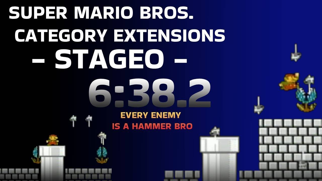 Super Mario Bros. Category Extensions - STAGEO in 6:38.2 - YouTube