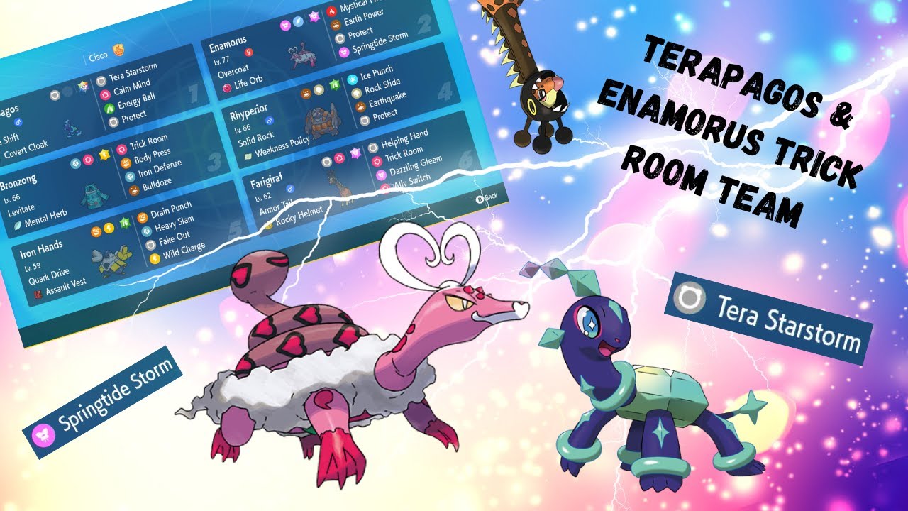 TERAPAGOS & ENAMORUS CREATE THE DOUBLE TURTLE TROUBLE - Pokemon Scarlet ...