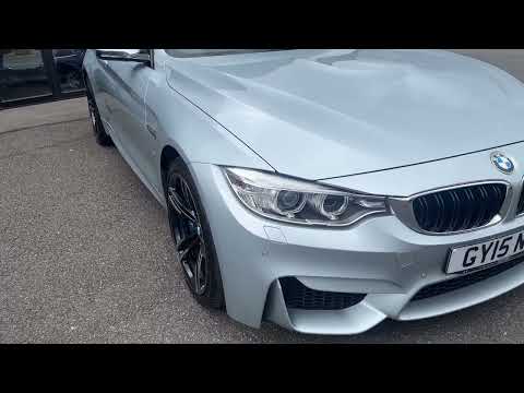 BMW M4 3.0 246BHP SILVERSTONE 2 BLUE 2015 15-PLATE - YouTube
