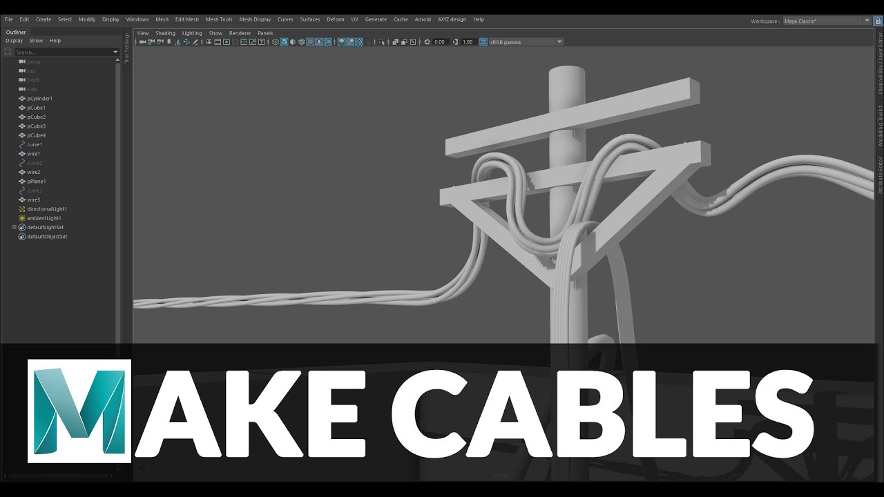 MAKE COMPLEX CABLES EASILY! - YouTube