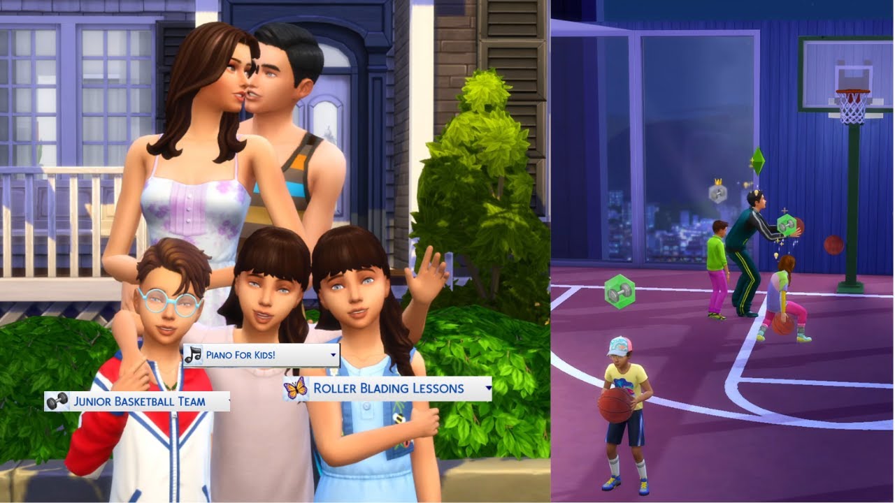 DIY After School Activity's For Kids! 🏀🎶|| The Sims 4 Gameplay Tip ...