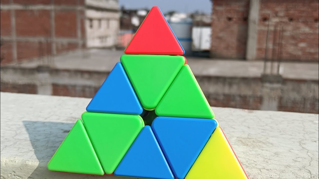 HOW TO SOLVE (TRIANGLE CUBE) CUBE LOVER MAKE FAST CUBE SOLVED - YouTube