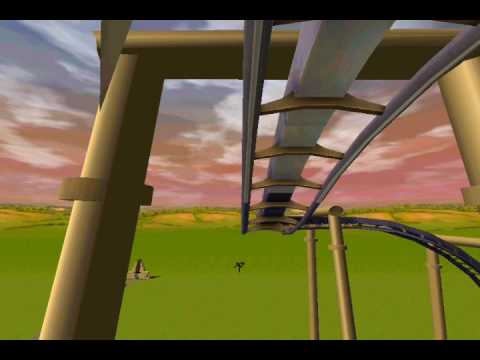 Roller Coaster Tycoon 3 - Vampire Bat - YouTube