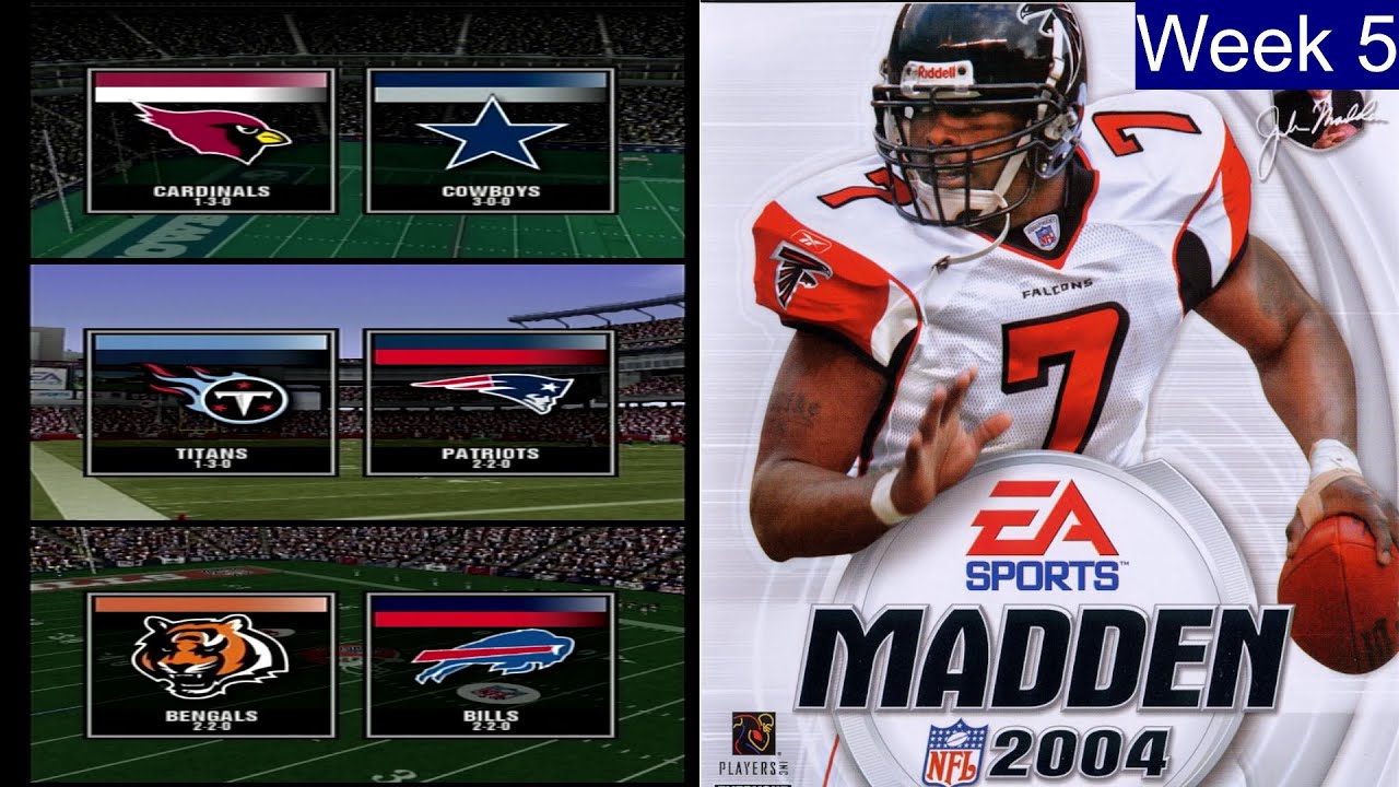 The 2003-04 NFL Season, But It's A Fantasy Draft, Week 5 | Random Rosters [#65] | Madden NFL ...