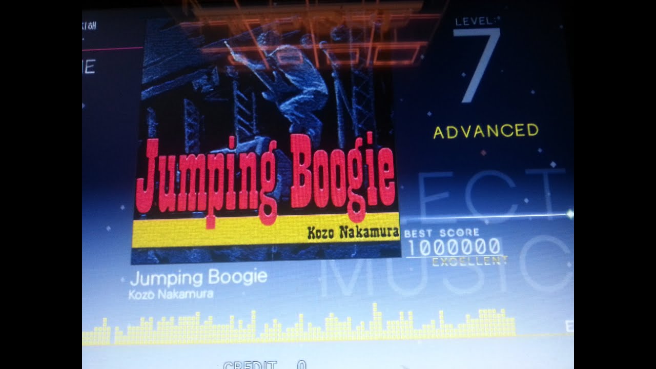[jubeat 全譜面 Archive] Jumping Boogie ADV EXC [Lv 7/1080p/60fps] - YouTube
