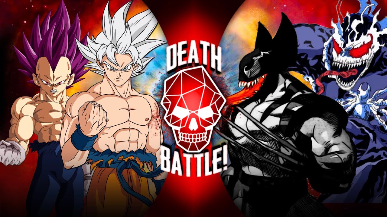 MUI Goku & Vegeta vs. Wolvenom & Venom 2099 | Death Battle - YouTube