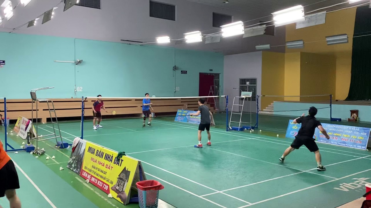 Badminton nice angle camera - Phu Loi Sport - YouTube