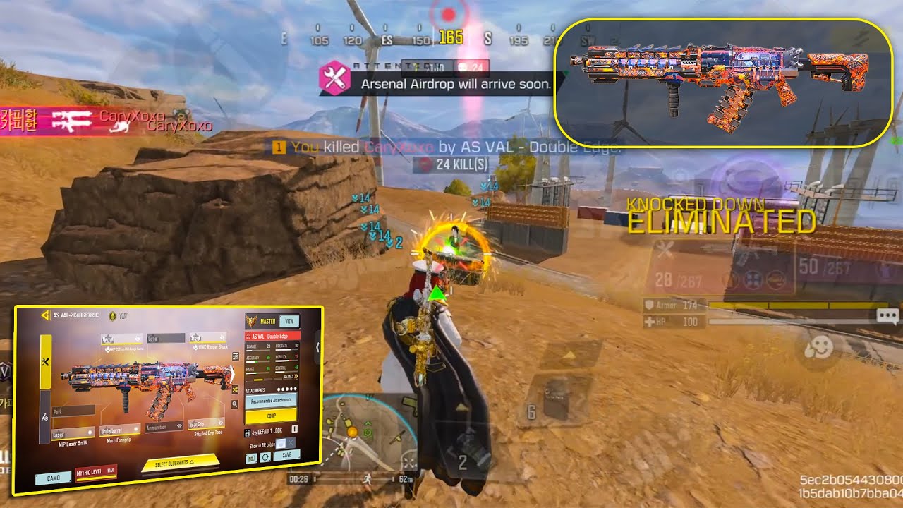 I CHANGED AS-VAL into A POWERFUL HIP-FIRE SMG!! 😱 | BEST AS-VAL HIP ...