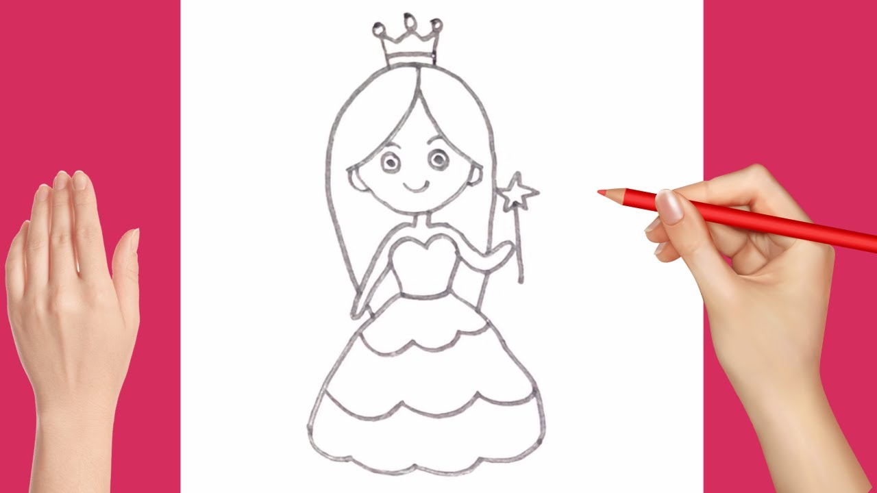 How To Draw a Cute Doll .Doll Drawing Tutorial Step by Step - YouTube