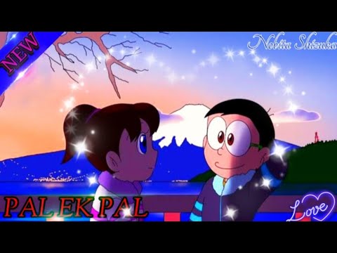 Pal Ek Pal //💞 Nobita Shizuka - Love AMV || Nobita Shizuka Song ...