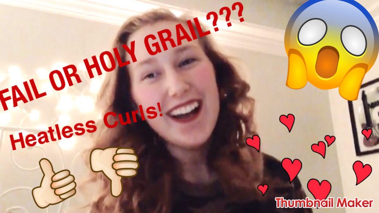 Heatless curls overnight! FAIL or HOLY GRAIL! Part 1 - YouTube
