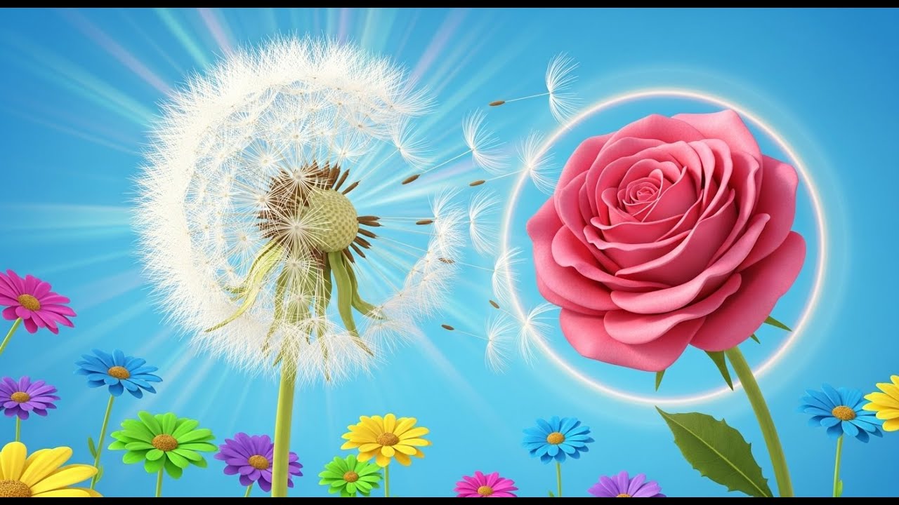 Dreamy Dandelion Driftwood 🌼🌊 Nursery Rhyme for Toddlers Sing Along ...