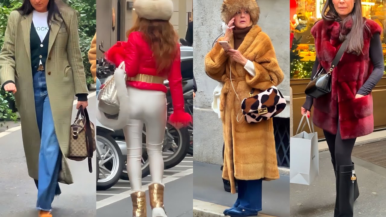ITALIAN STREET FASHION JANUARY 2025 | BEST MILAN WINTER STYLE | LUXURY ...