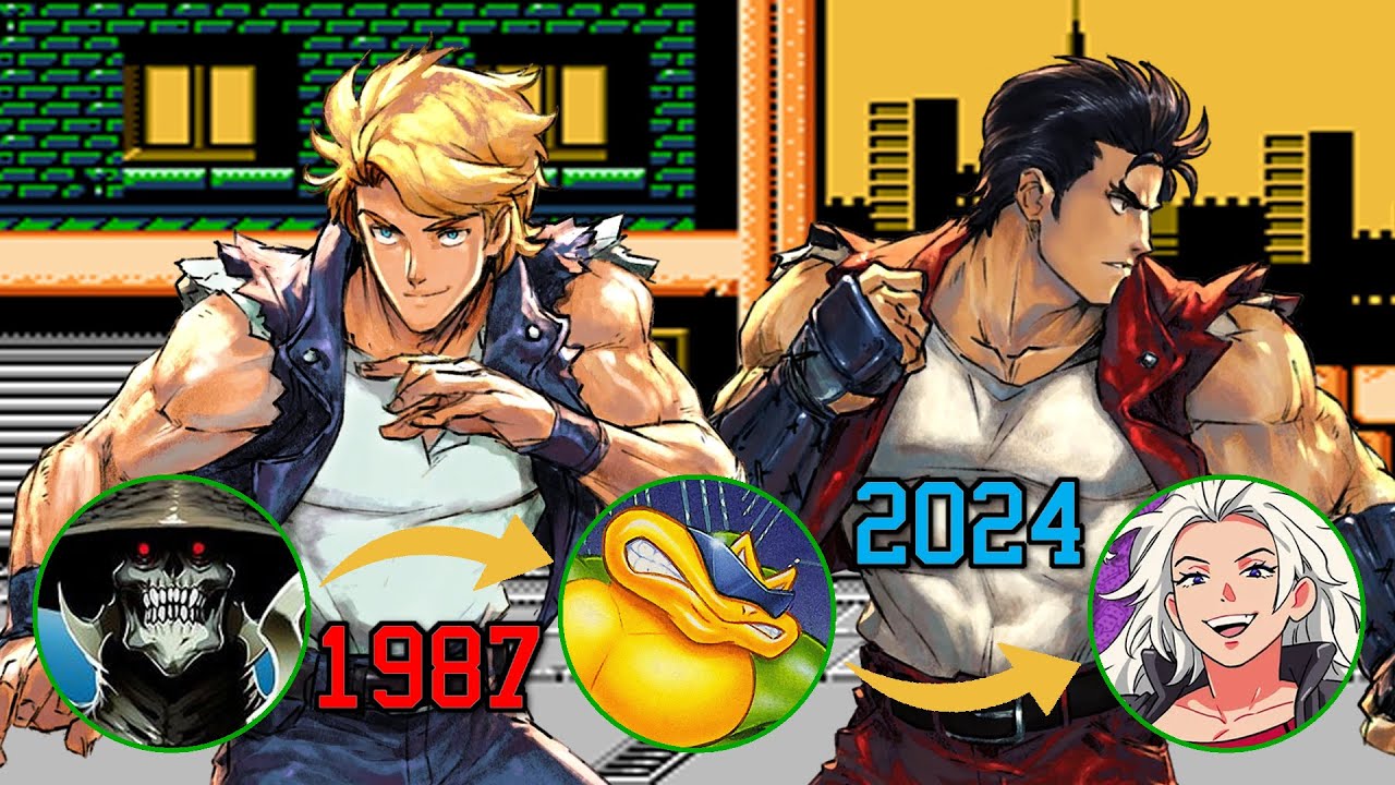 Double Dragon 1987 - 2024 | Game Evolution - YouTube
