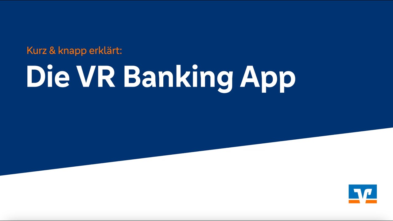 Die VR Banking App – Banking, wann und wo ich will - YouTube