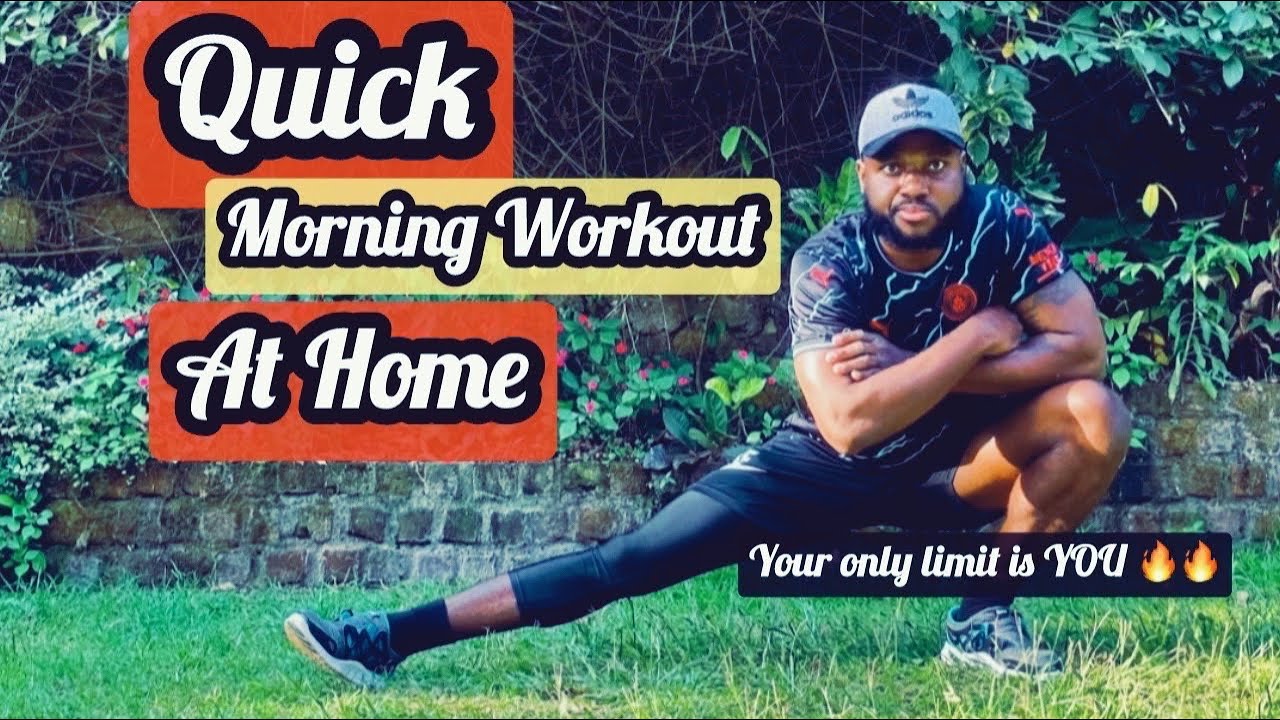 Quick Morning Workout At Home| Fitness Training At Home - YouTube