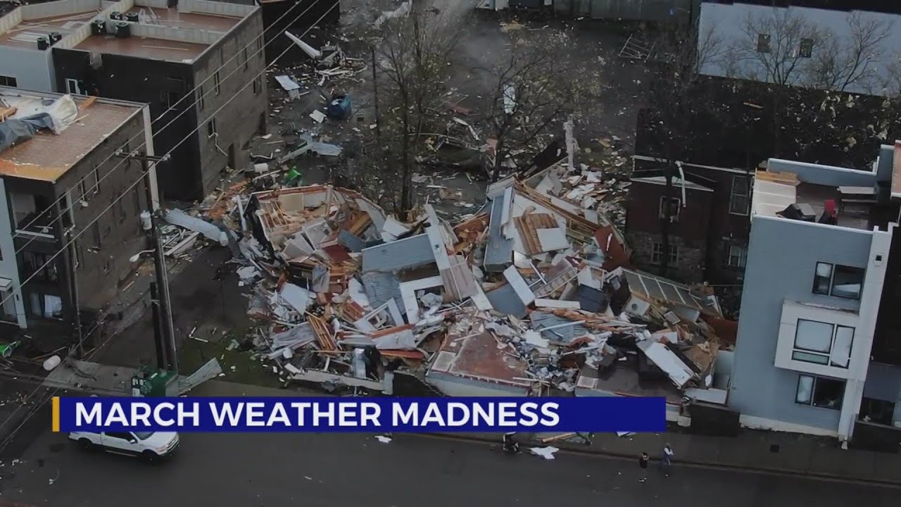 March weather madness in TN - YouTube