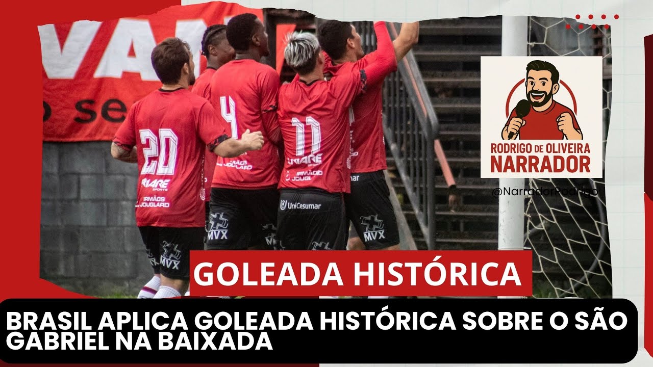 XAVANTE APLICA MAIOR GOLEADA DA EDIÇÃO DA COPA FGF - YouTube