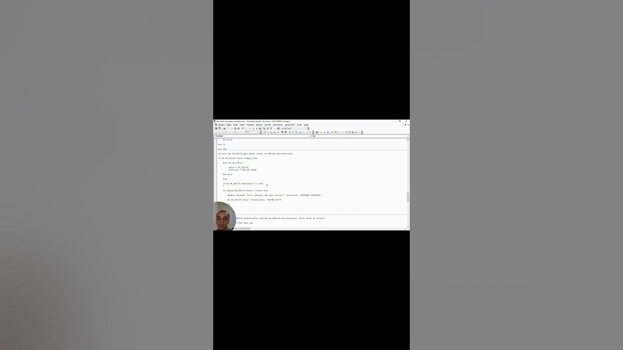 Preenchendo o Ano de uma Data Automaticamente em uma TextBox #shorts - YouTube
