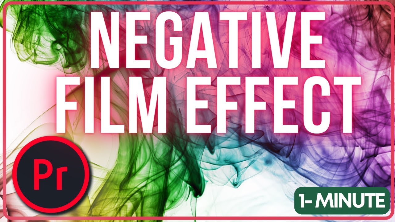 How To Add A Creepy Negative Film Effect Invert Color Premiere Pro How To Add A Creepy Negative Film Effect Invert Color Premiere Pro