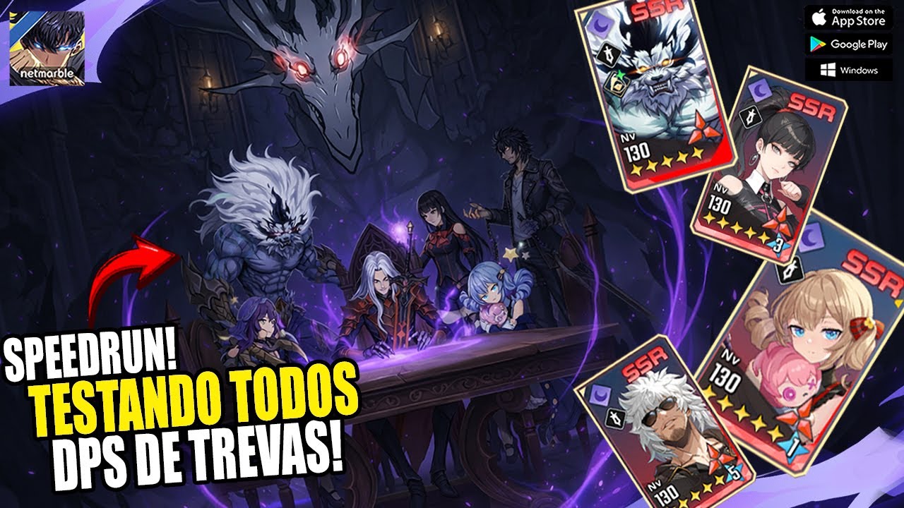 IGRIS COM TODOS DPS DE TREVAS VS KAISELLIN POSS20 - SOLO LEVELING ARISE ...